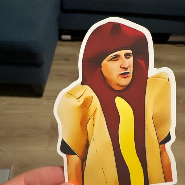 I Think You Should Leave Tim Robinson Brian's Hat Sticker | 2 Styles ...