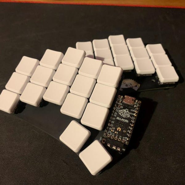 Sofle RGB Choc / Chocolate V2.1 Low Profile Soflekeyboard Split ...