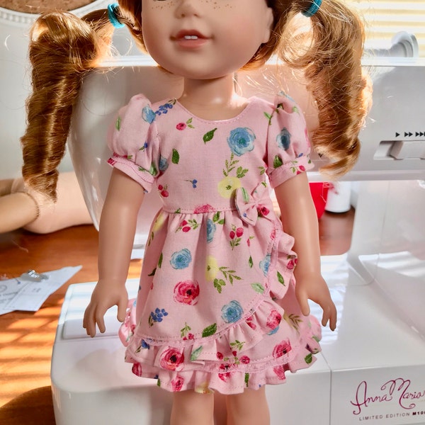Poppy Jane DIGITAL PATTERN Kenzie's Dress for 14" Dolls Such as Wellie ...