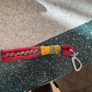 Dog Purple Rope Collar Handmade Paracord Dog Collar Blue Collar Purple ...