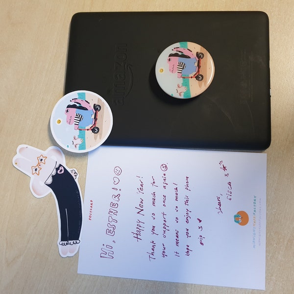 Happy Objects Masking Tape Kawaii Cute Stationery Journal Planner Diary ...