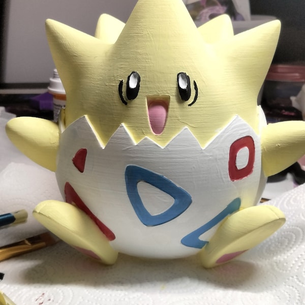 Cute Togepi Planter DIY Paint Project - Etsy