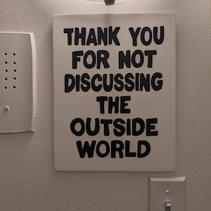 Beware of Doug Sign the Far Side Handmade Screen Printed Sign Comic ...