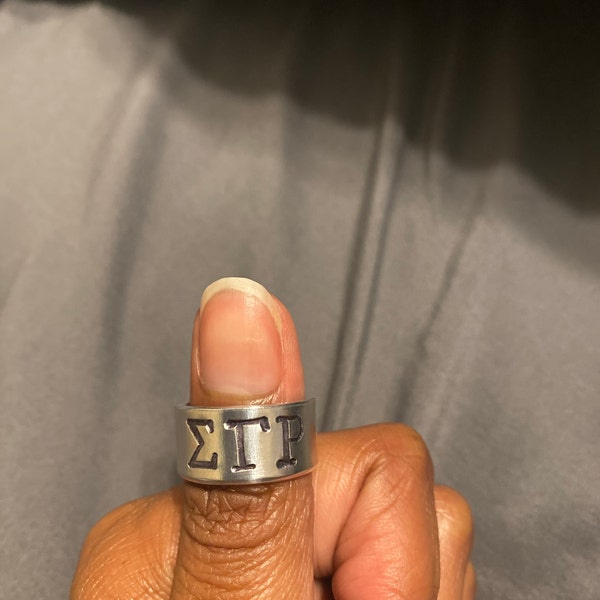 P4L / Pogue for Life / Outer Banks / Hand Stamped Metal Ring / Secret ...