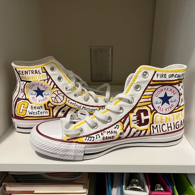 Custom Converse Sneakers - Etsy