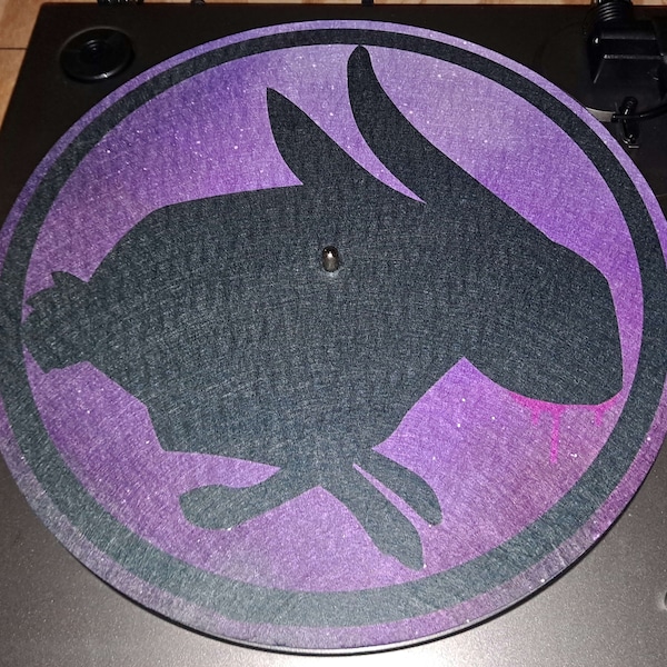 Slipmat Slip Mat Scratch Pad Felt for Any 12 or 7 LP DJ Vinyl Turntable ...