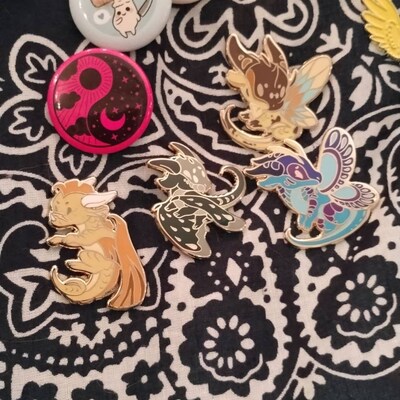 Sundew Enamel Pin - Etsy