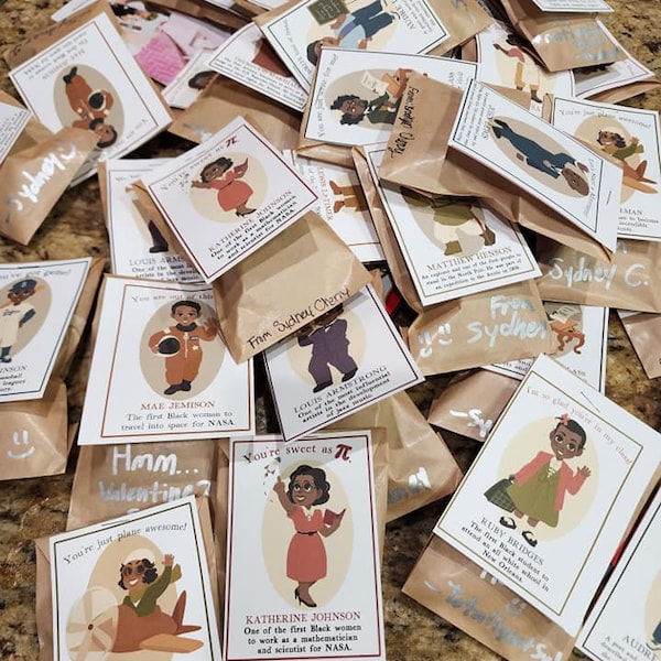 Black History Valentine Cards | African American Printable Valentine's ...