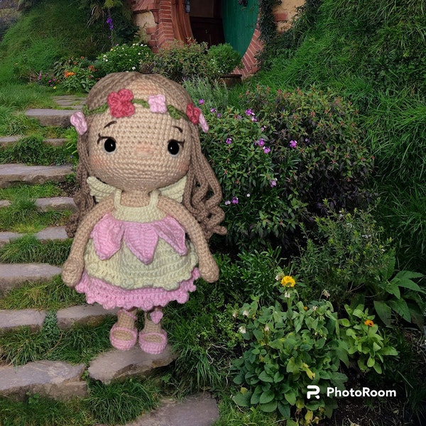 Fairy Girl Lila English Pattern - Etsy