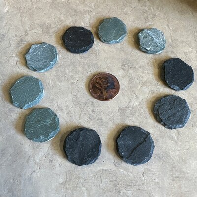 10pcs Natural Miniature Small Stepping Stone Figure Fairy Garden ...