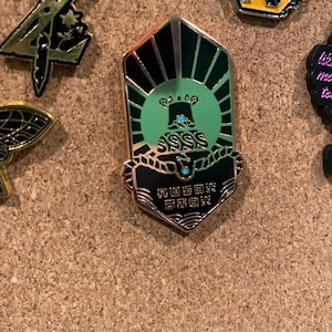 Xenoblade Enamel Pin Hard Metal Rose Gold Monado Enamel Pin - Etsy