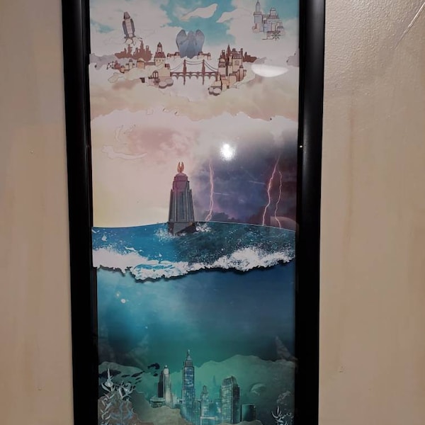 As Above, so Below - Shadowbox Artwork - Etsy