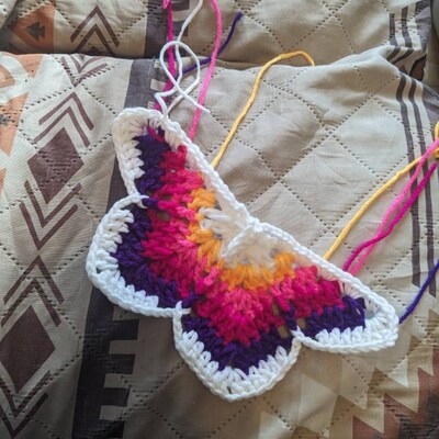 Resilient Butterfly A Crochet Pattern - Etsy