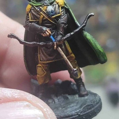 DNDDGL Linus Fizban the Fabulous Old Human Wizard Miniature by ...