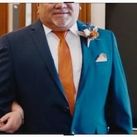 Burnt Orange and Navy Blue Wedding Flowers, Burnt Orange & Navy Wedding ...