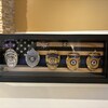 Thin Blue Line Shadow Box Display - Etsy
