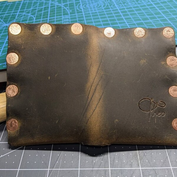 Leather Card Wallet Template | DIY No-sew Bifold Pattern (PDF) - Etsy