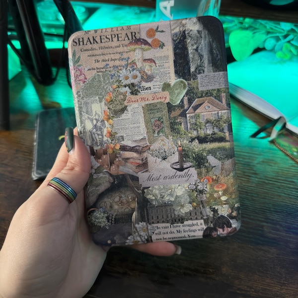 Old Newspaper Ledger Paperwhite Kindle Case for Kindle 10th 11th Gen ...