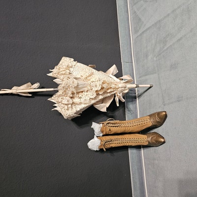 Antique Victorian 1880s Bustle Dress Basque Silk 3-pc Silk Tafetta. the ...