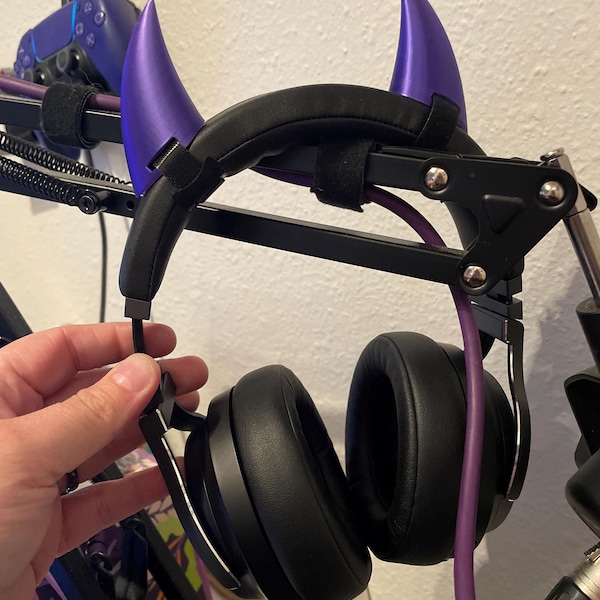 Mecha Cat Ears Accessory for Headset Headphones Cyber Robot Bunny ...