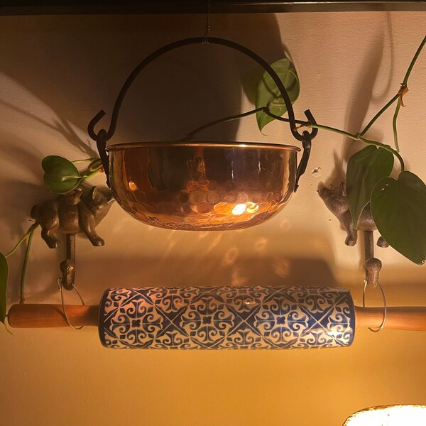 Vintage String Holder Antique String Holder Metal String Holder Rustic ...