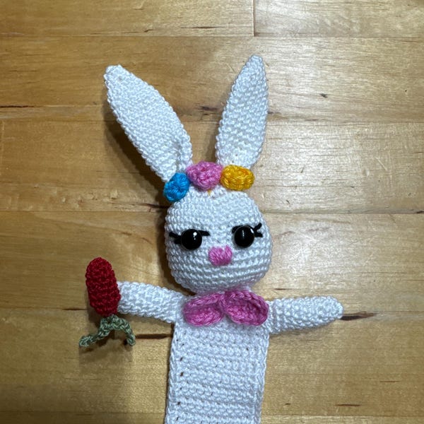 Crochet Koala Bookmark Pattern / Crochet Rabbit Bookmark Pattern ...