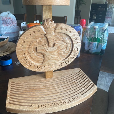 Engineer Castle Challenge Coin Holder Army Engineer USMC - Etsy