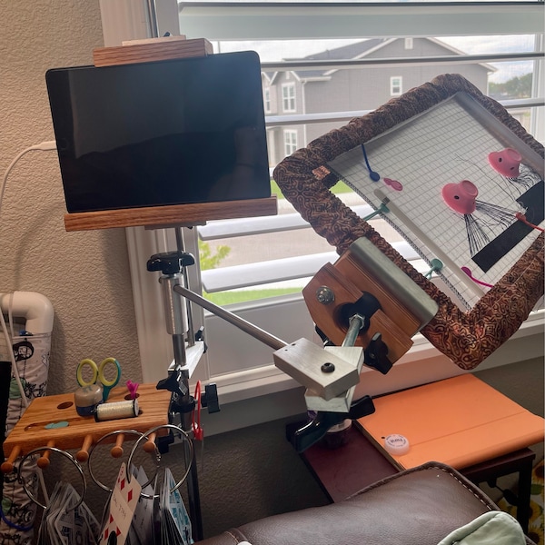 Stainless Steel Metal Floor Stand With Tablet/pattern Holder for ...