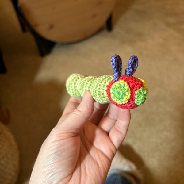 Crochet Caterpillar Life Cycle Play Set Pattern - the Very Hungry ...