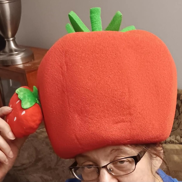 Realistic Hat Tomato for a Party. for Children and Adults.for Carnival ...