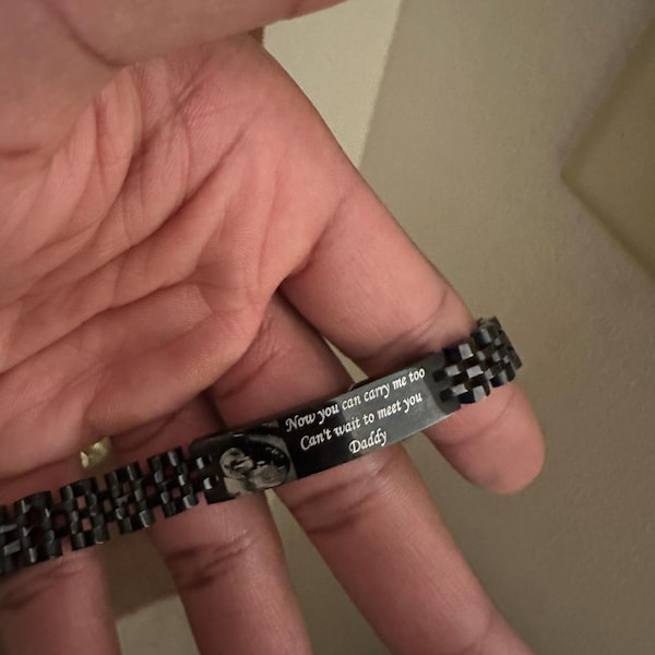 Secret Message,custom Qr Code Bracelet,personalized Bracelet,christmas ...