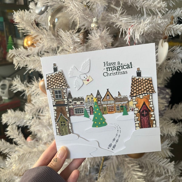 Personalised Mermaid Card, Handmade Mermaid Card, for Her, Sparkly ...