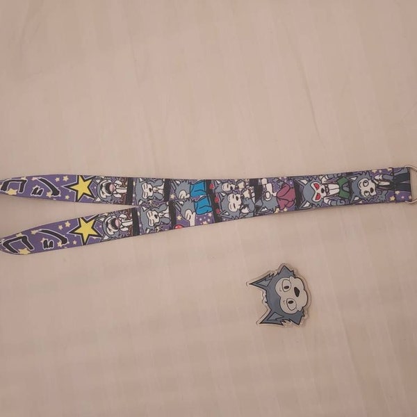 LEGOSHI LANYARD With Pin Beastars - Etsy