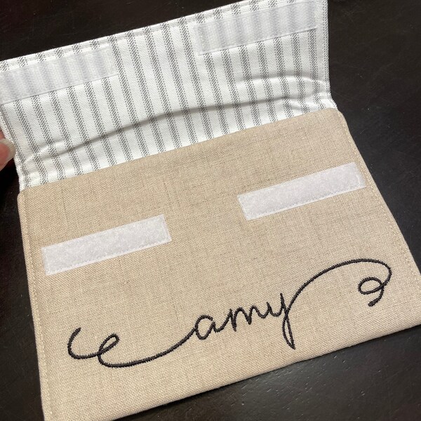 Monogrammed Grey Linen Kindle Case, Personalized Kindle Paperwhite ...
