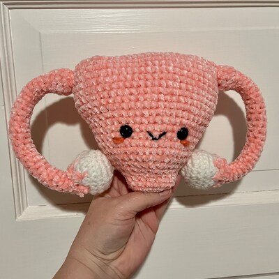 Anatomical Uterus Crochet Pattern PATTERN ONLY Instant DOWNLOAD ...