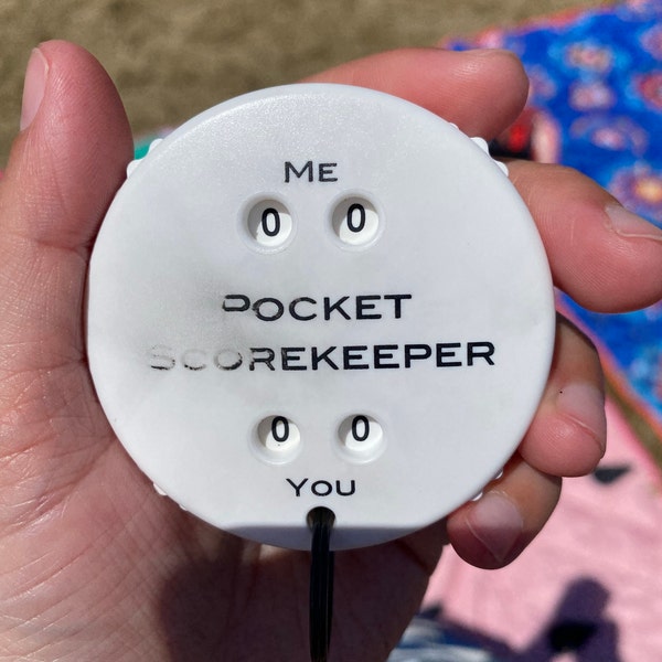 Pocket Scorekeeper - Cornhole Score Keeper - Backyard Score Keeper ...
