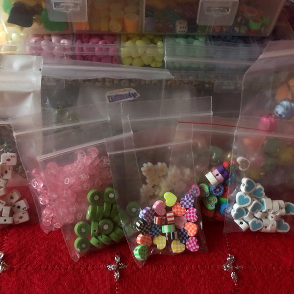 Letter N Alphabet Beads, Rose Gold Letter N Beads, Individual Letter N ...