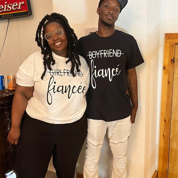 Fiancé Fiancée SVG Cut File | Girlfriend Boyfriend Strikethrough SVG ...