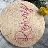 Carly Flower ENGRAVING SVG File for Laser Cut Signs - Etsy Canada