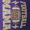 Retro Touchdown Season Royal Blue and Yellow Png, Football Sublimation ...