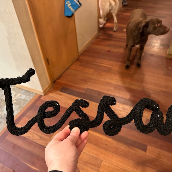 Alphabet Template Bundle for Knitted Wire Art, 2 Different Designs Each ...