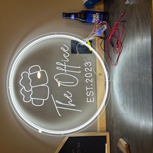 Happy Birthday Neon Sign, Custom Neon Sign, Led Light Sign, 21st ...