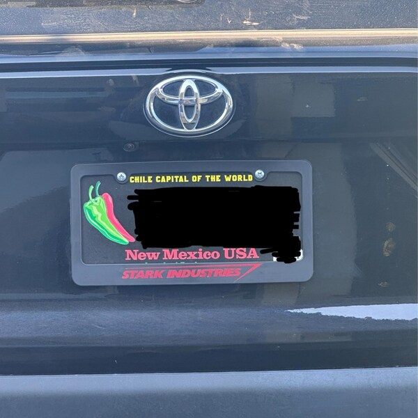 LARUSSO AUTO GROUP Cobra Kai Plastic License Plate Frame Holder Vinyl ...