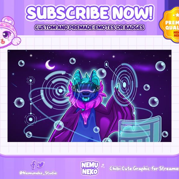 Custom Animated Facecam Overlay / Webcam Overlay in Cute Style or ...