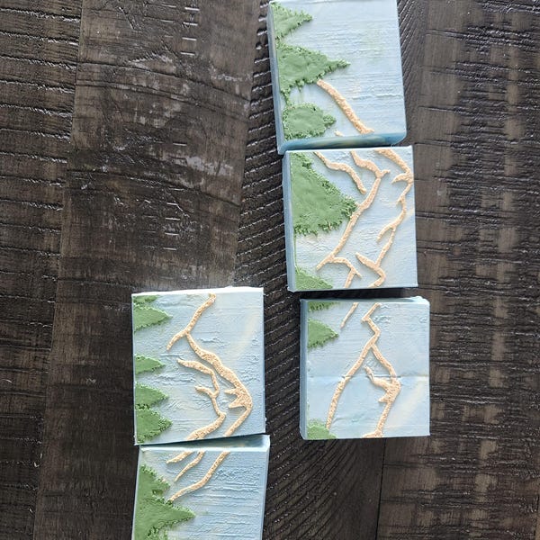 Mermaid Scales Soap Impression Mat Custom Soap Mat Stamp Soap Making ...