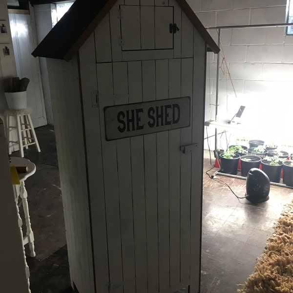 SHE SHED Sign, Lady Cave, Diva Den, Vintage Looking Rustic Sign, Chic ...