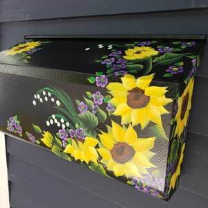 Beautiful Hand Painted Mailboxes Faux Weathered, Patina Custom Mailbox ...