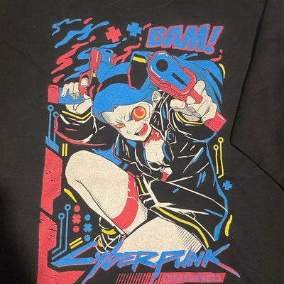 Edgerunners Graffiticore Rebecca Unisex Graphic Tee, Edge Runner Shirt ...