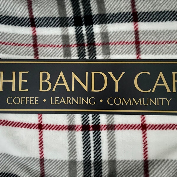 Cafe Sign, Personalized Fresh Coffee Good Food Sign, Custom Barista ...