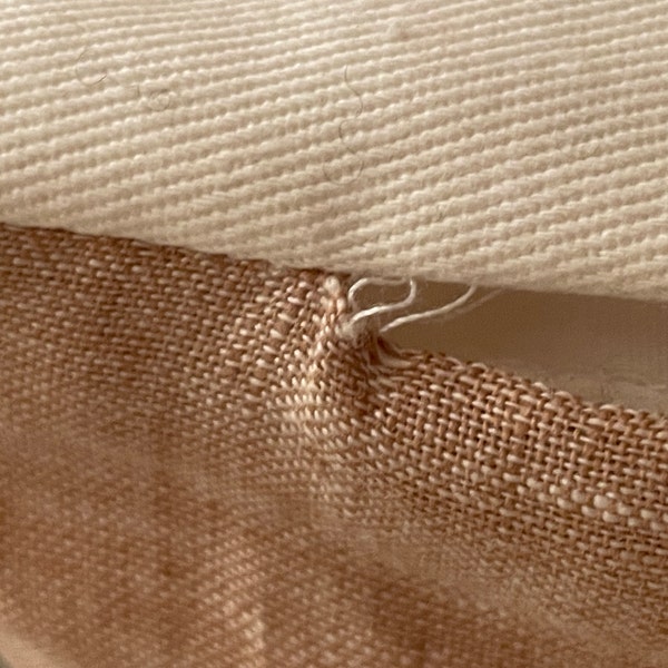 Coastal Light Blue Linen Pillow Cover Set, Blue Striped Throw Pillow ...